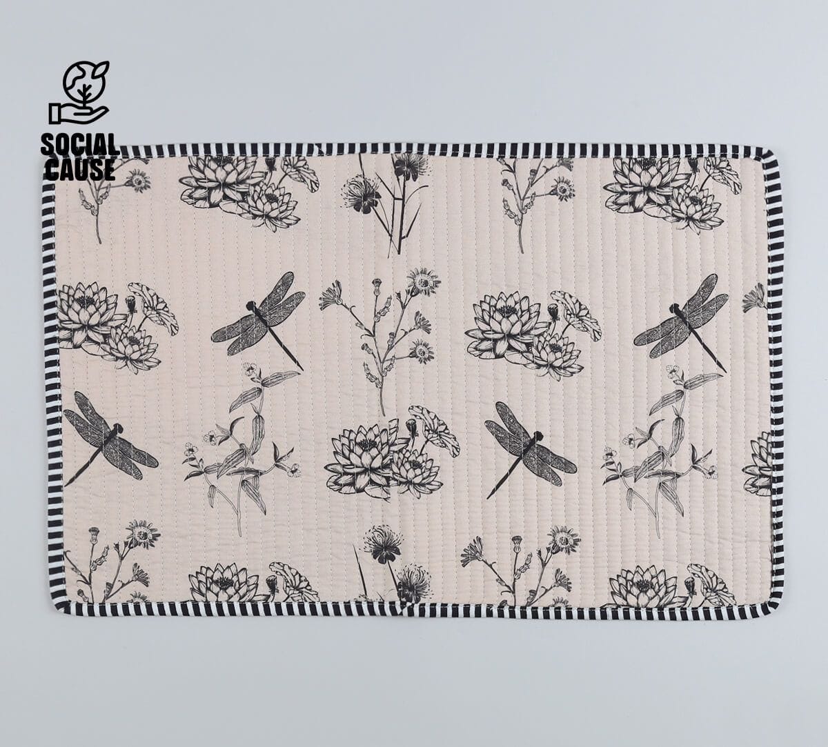 Buy Ghats Garden Quilted Table Mats Set of 6 Online | India Circus