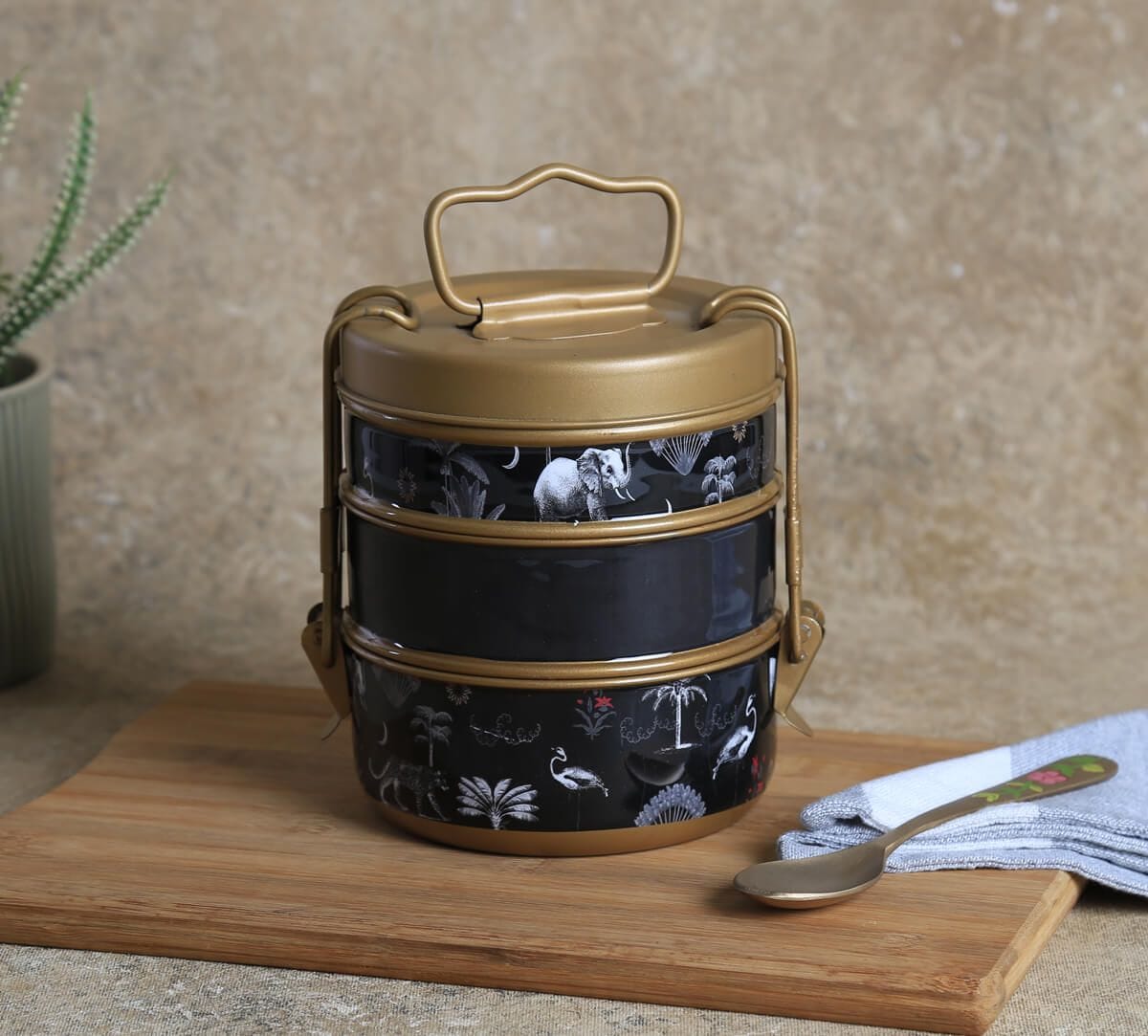 Designer premium stainless steel lunch box for every meal | Animalia ...