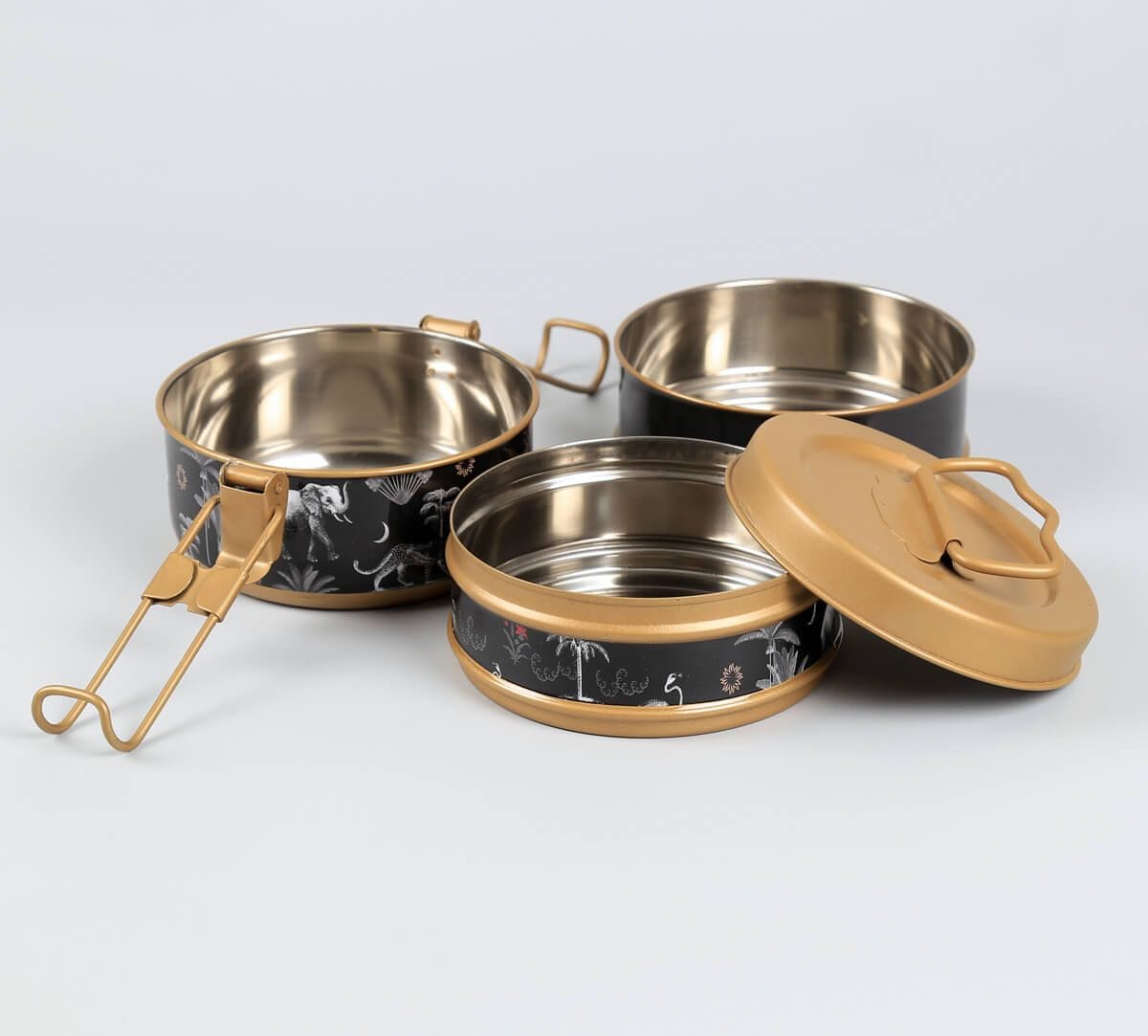 Designer premium stainless steel lunch box for every meal | Animalia ...